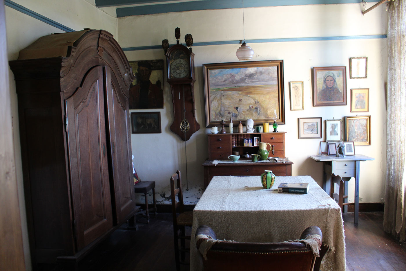 In 't Vossevelt van kunstschilder Melsen bleef de tijd stilstaan | Polderke