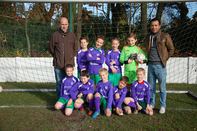 Iedereen komt aan spelen toe bij U9 A+B Heibos | Polderke