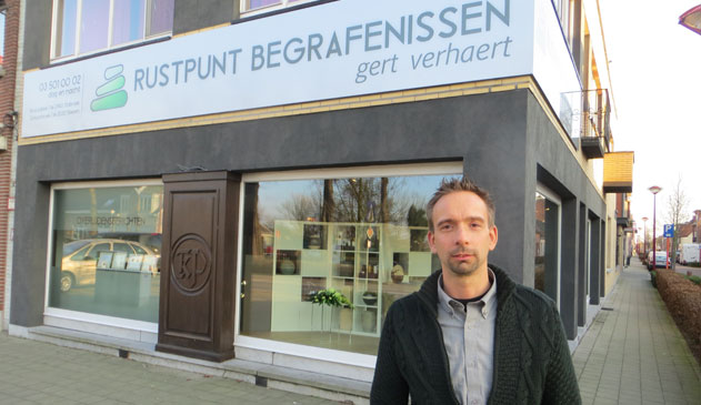 Gert Verhaert van Rustpunt Begrafenissen opent naast Ekeren een tweede ...