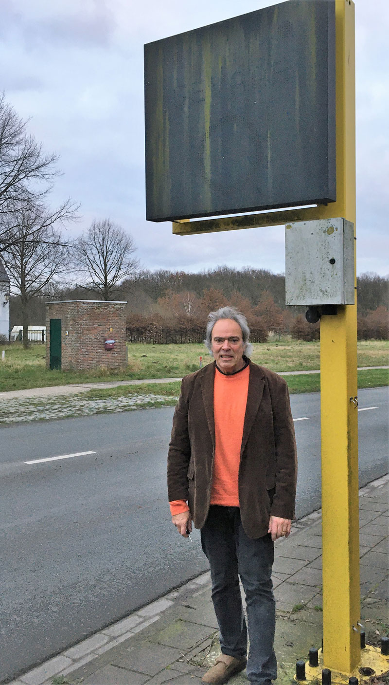 Werkloos calamiteitenbord in straatbeeld | Polderke