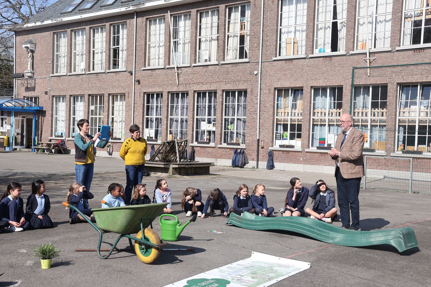 Basisschool Zilverenhoek in Kapellen geeft startschot voor een Groene ...