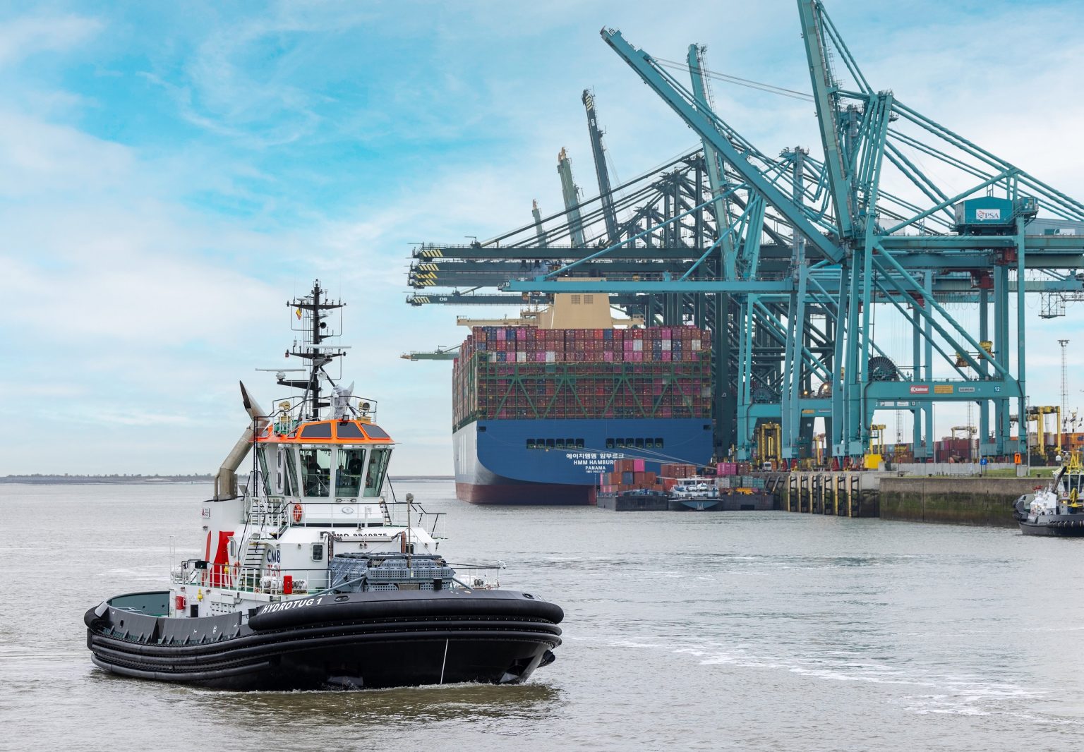 Primeur: eerste sleepboot op waterstof voor Port of Antwerp-Bruges ...