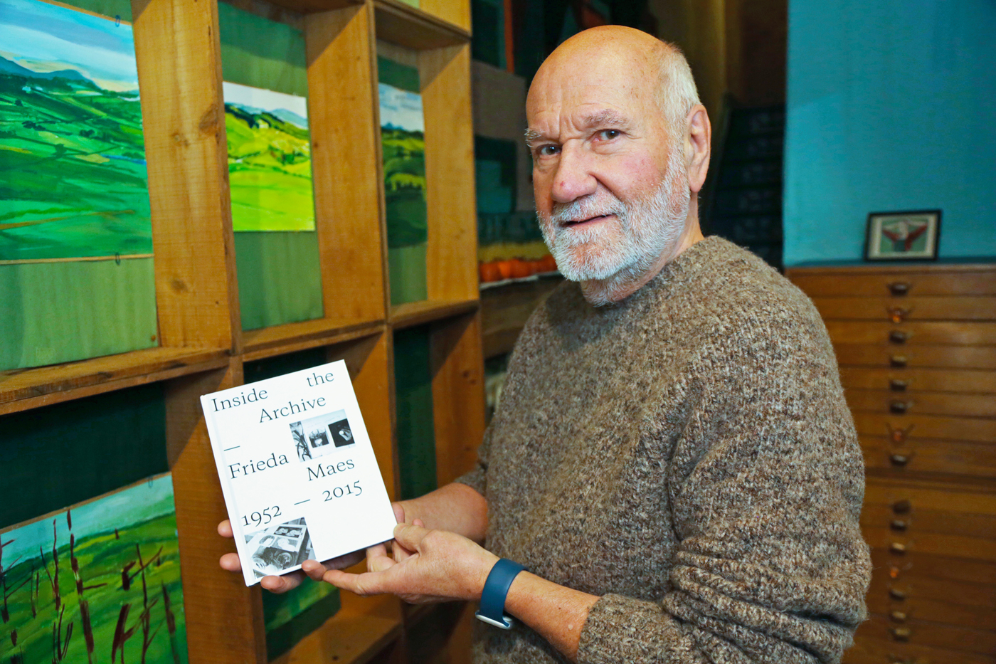 Frans Van Severen herdenkt zijn echtgenote Frieda Maes met een ...